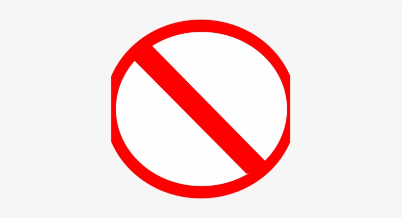 Red Circle Cross Out Png Clipart Transparent - Email - Free Transparent ...