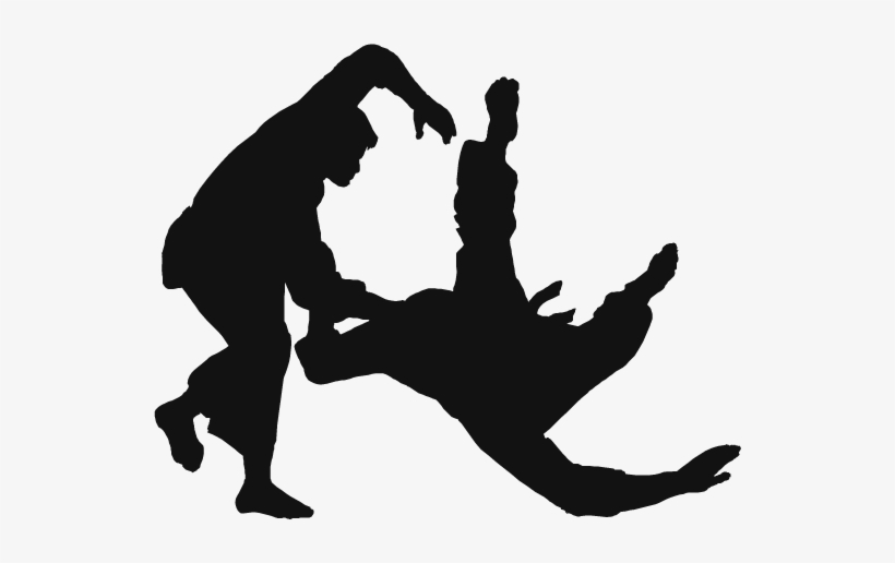 Fighting - Silhouette - Free Transparent PNG Download - PNGkey