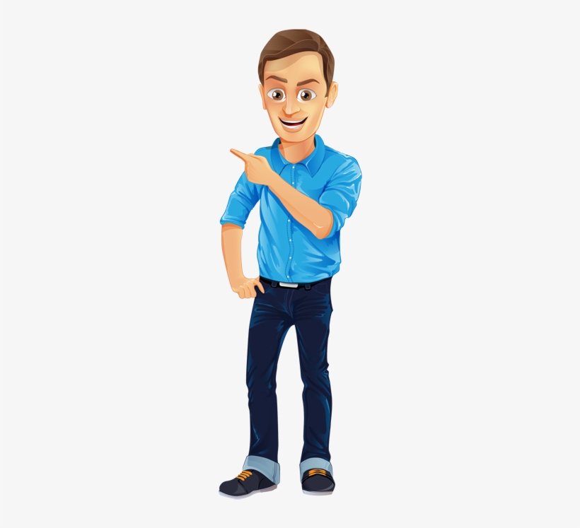 Founders Pledge - Cartoon Man Vector Png - Free Transparent PNG ...