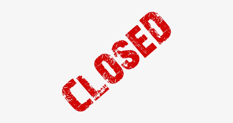 Closing A Practice - Project Closed - Free Transparent PNG Download ...