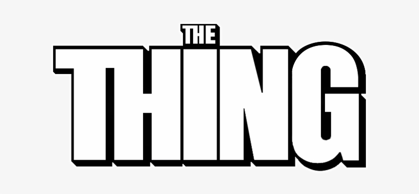 The Thing Logo - Thing Logo - Free Transparent PNG Download - PNGkey