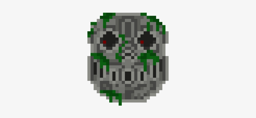 Skull Face - 8 Bit Steam - Free Transparent PNG Download - PNGkey