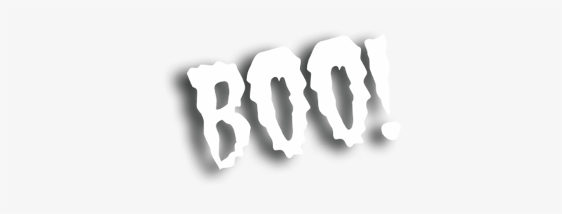 Boo - Monochrome - Free Transparent PNG Download - PNGkey