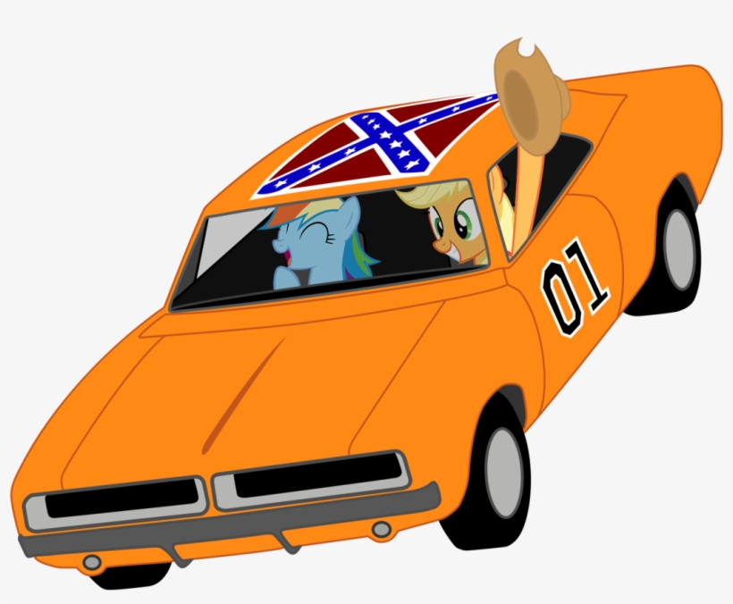 Banner Royalty Free Library Airborne Applejack Artist - General Lee Car ...