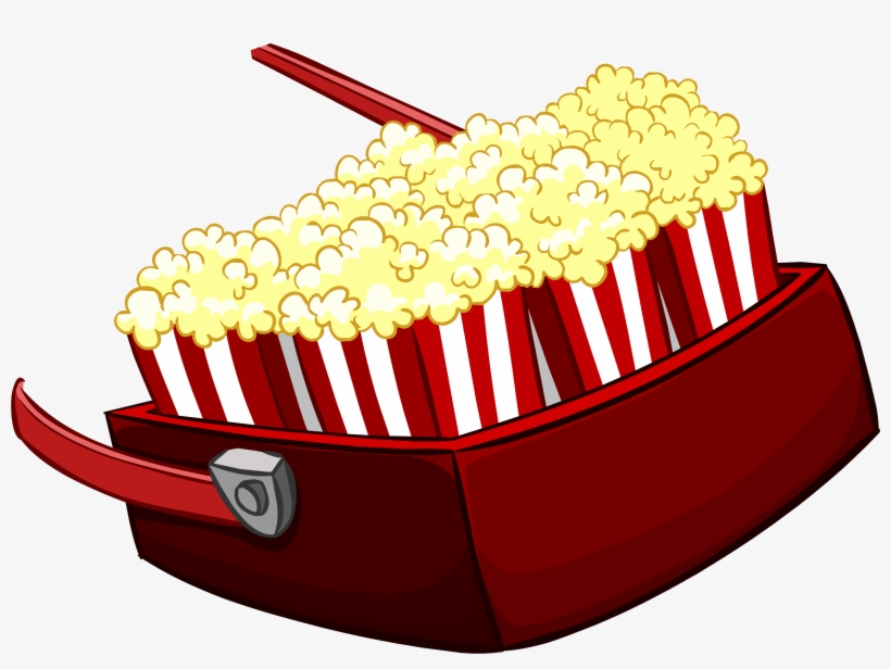 Popcorn Png - Club Penguin Popcorn Tray - Free Transparent PNG Download ...