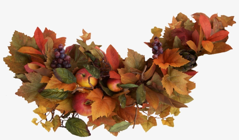Digital Scrapbooking Thanksgiving Leaf Clip Art - Autumn Leaves Cluster ...