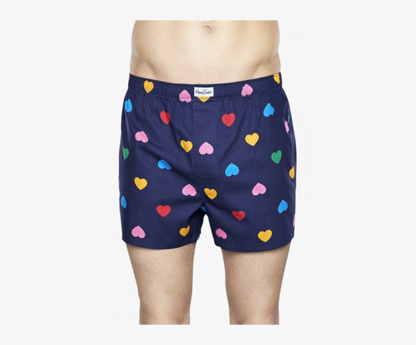 Happy Socks Heart Boxer - Free Transparent PNG Download - PNGkey