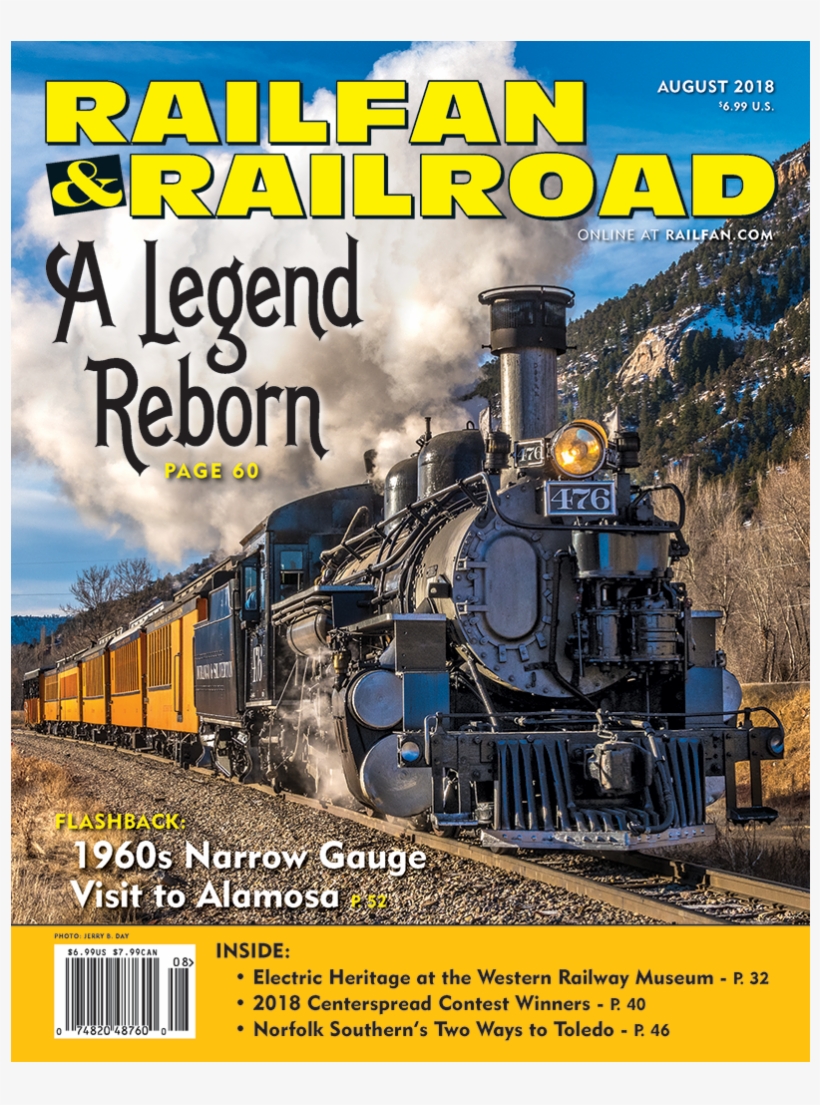 Railfan & Railroad August - Railroad Magazine - Free Transparent PNG ...