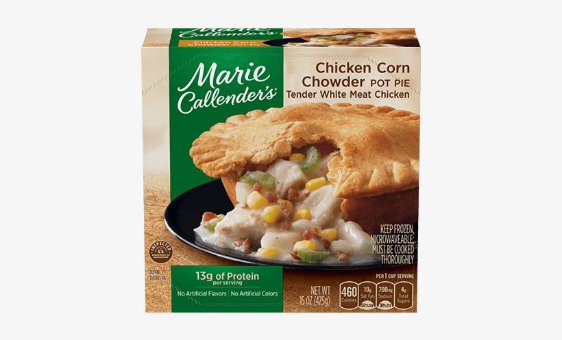 Chicken Corn Chowder Pot Pie - Frozen Chicken Pot Pie - Free ...