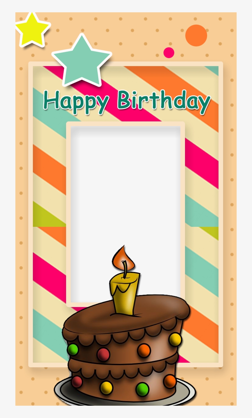 Birthday Photo Frame Background - Free Transparent PNG Download - PNGkey