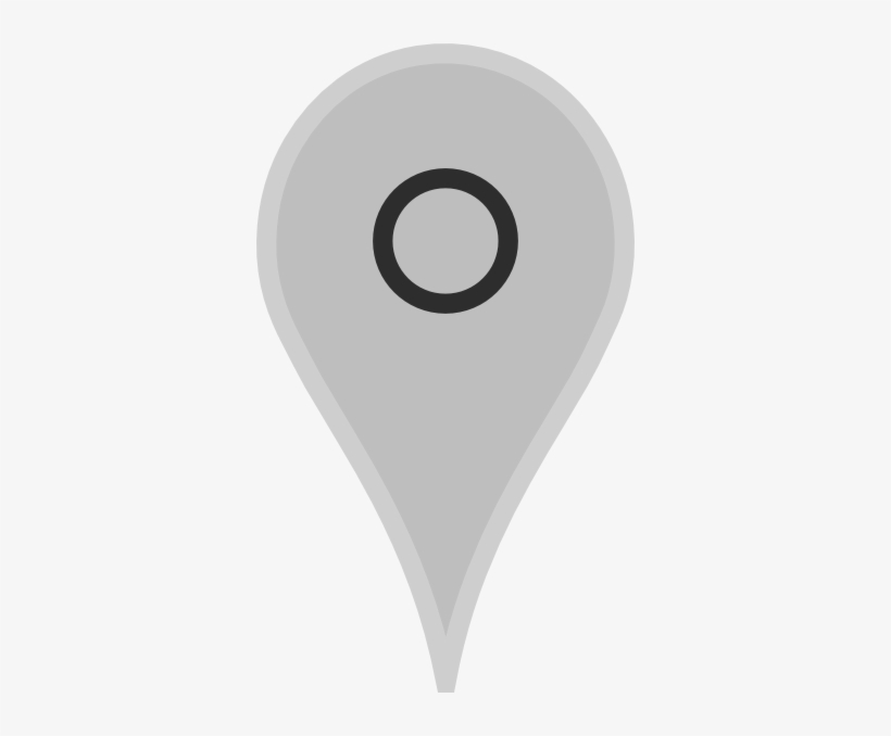 Google Map Pointer Grey - Free Transparent PNG Download - PNGkey