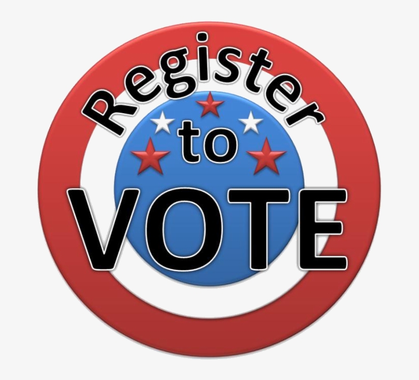 Register To Vote Target And Link Button - Voting - Free Transparent PNG ...