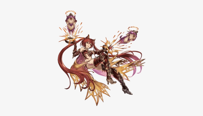 Cerberus B - Coco And Mimi Shadowverse - Free Transparent PNG Download ...