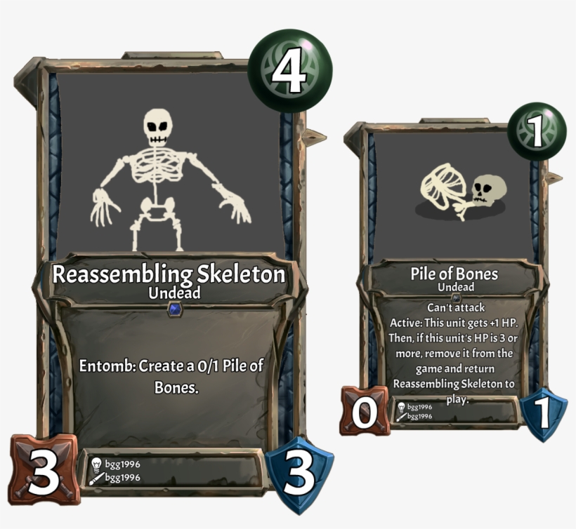 [card] Reassembling Skeletonweek - Lich - Free Transparent PNG Download - PNGkey