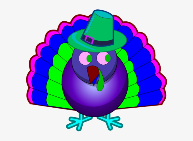 Colorful Turkey - Free Transparent PNG Download - PNGkey
