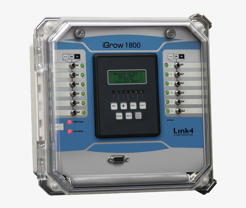 Igrow 1800 Advanced Greenhouse Controller - Igrow - Free Transparent ...