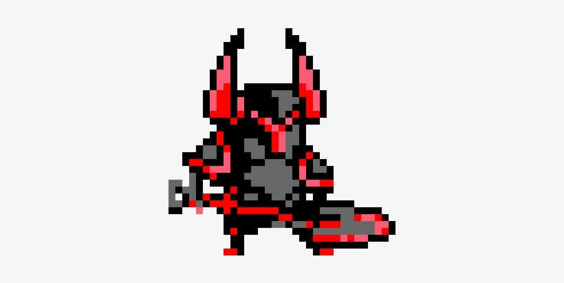 Black Knight - Shovel Knight Black Knight Sprite - Free Transparent PNG ...