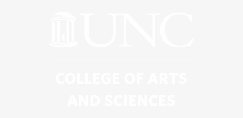 Unc College Of Arts & Sciences Vertical Logo In White - Unc College ...