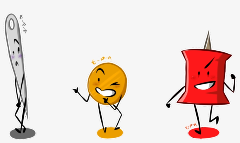 Woah Its The Trio They're One Of My Faves So Yes I - Bfdi Needle X ...