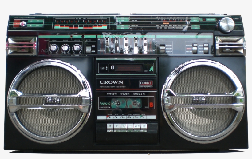 Woah, How Did That Happen - Old School Boombox - Free Transparent PNG ...