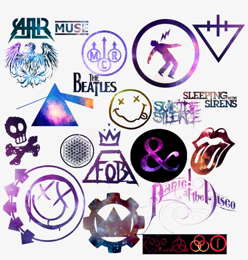 Band Logo Galaxy Edits By Mockingjayhallows7 - Transparent Band Logos ...