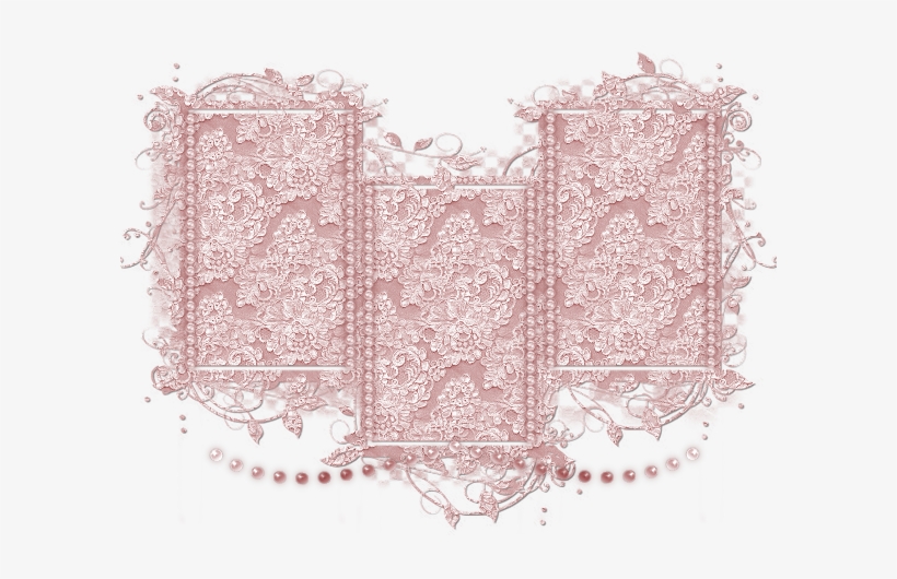White Lace Frame Png Download - Lace Frames Transparent Png - Free ...