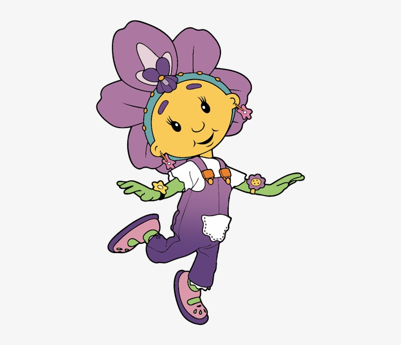 Violet - Fifi And The Flowertots Violet - Free Transparent PNG Download ...
