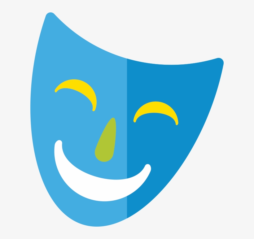 Comedy Mask For Eblast - Summer Camp - Free Transparent PNG Download ...