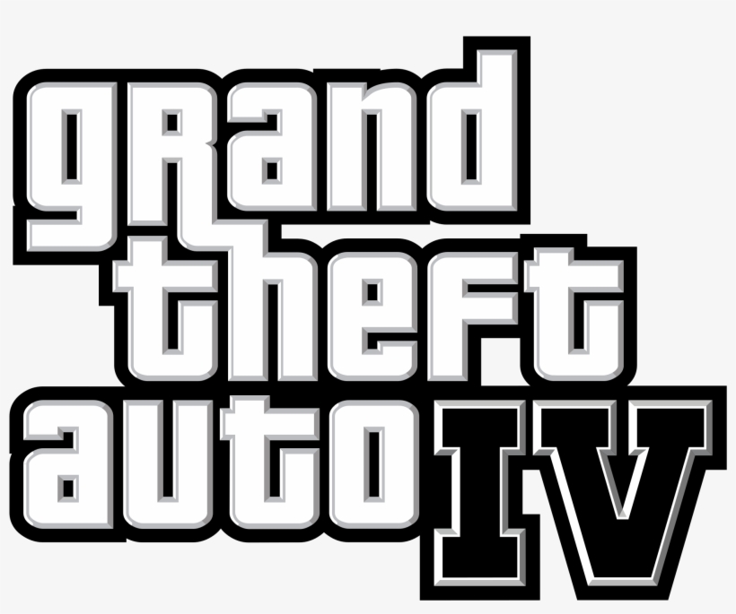 1cf10b Grand Theft Auto Iv Logo - Grand Theft Auto Iv - Free ...