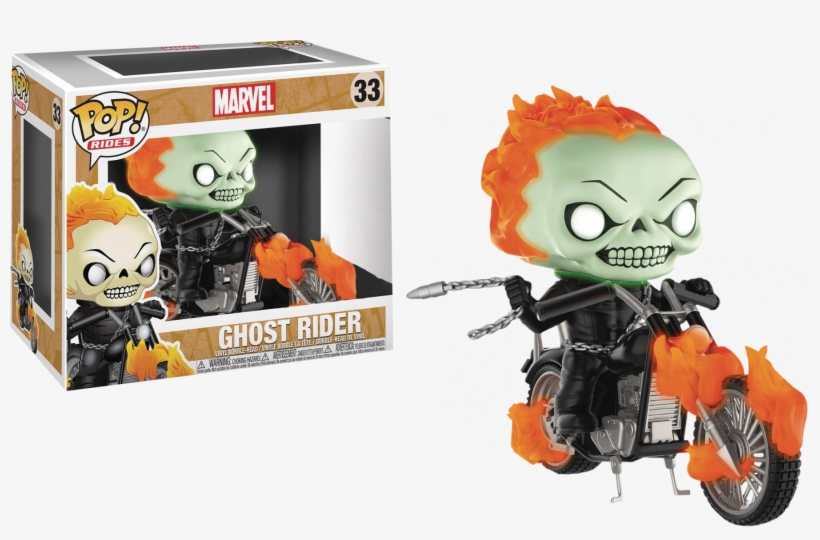 Ghost - Marvel Funko Pop Ghost Rider - Free Transparent PNG Download ...