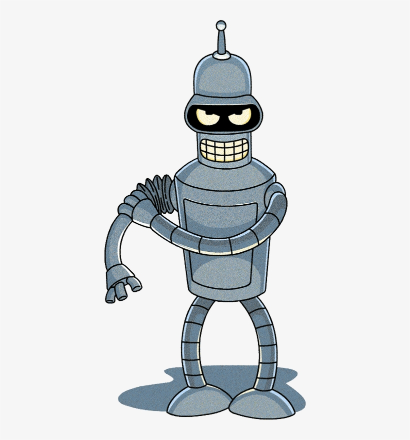 Bender Futurama - Free Transparent PNG Download - PNGkey