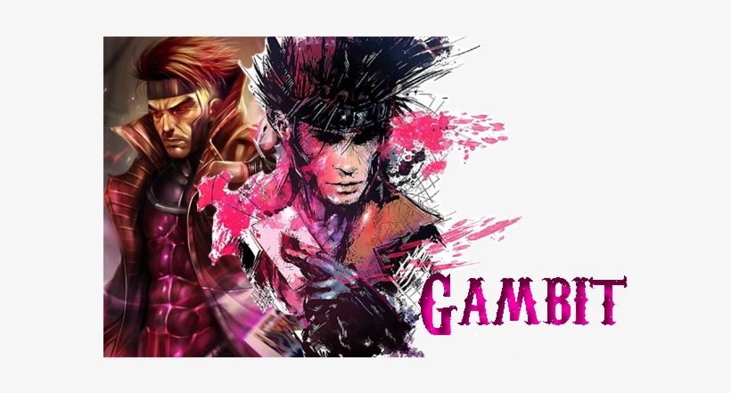 Posted Image - Gambit X Men Tattoo - Free Transparent PNG Download - PNGkey