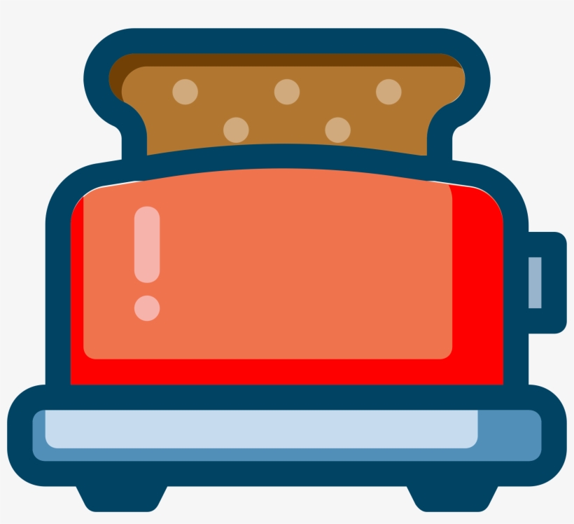 Toaster By - Clipart Toaster - Free Transparent PNG Download - PNGkey