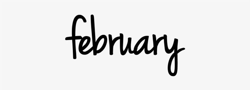 February Png File - February Png - Free Transparent PNG Download - PNGkey
