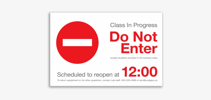 New Do Not Enter Sign 13″x 19″ Moab Lasal Matte - Circle - Free ...