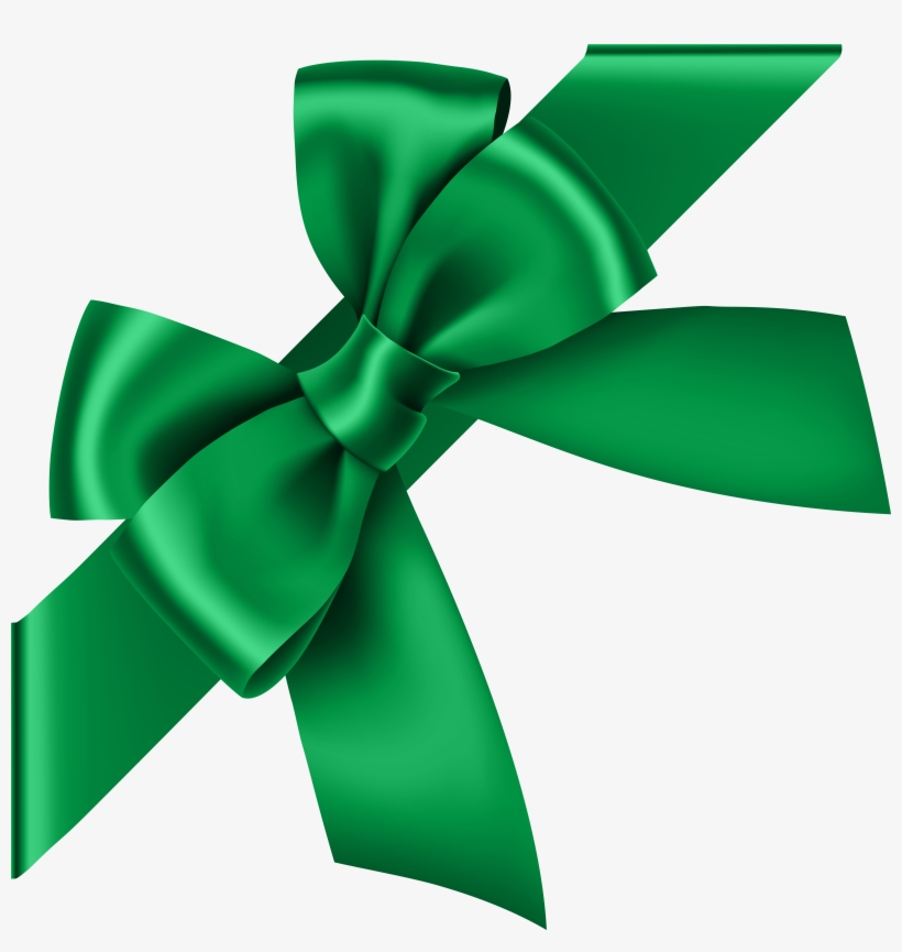 Green Bow Png