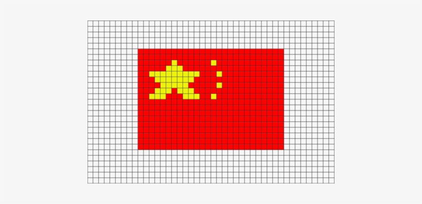 Flag Of China Pixel Art - Adult Learners With Special Needs: Strategies ...