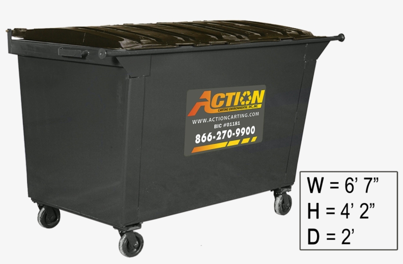 1 Yard Container - Free Transparent PNG Download - PNGkey