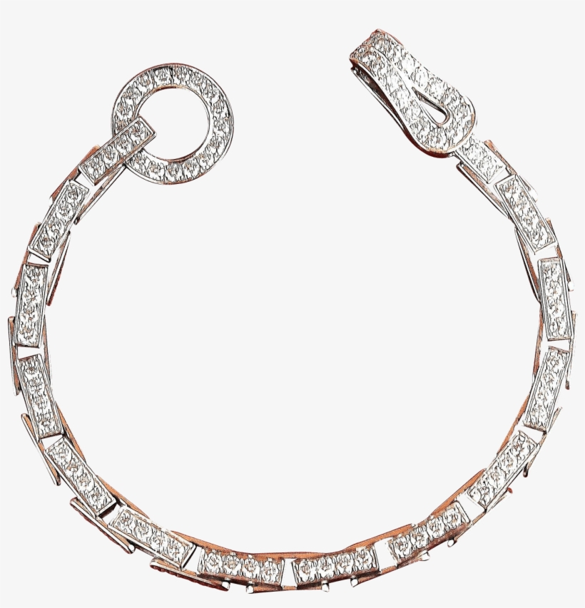 Cartier Diamond Agrafe Bracelet - Free Transparent PNG Download - PNGkey