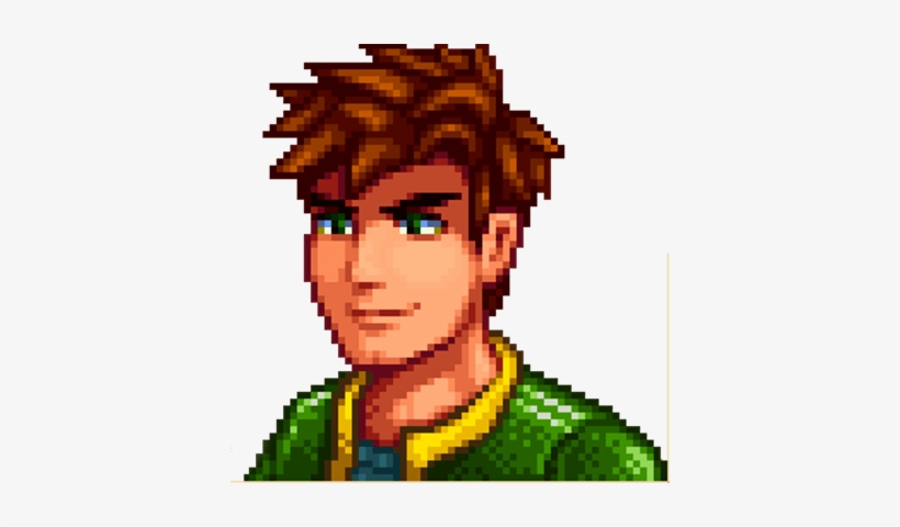 Stardew Valley Alex - Stardew Valley Characters Alex - Free Transparent ...