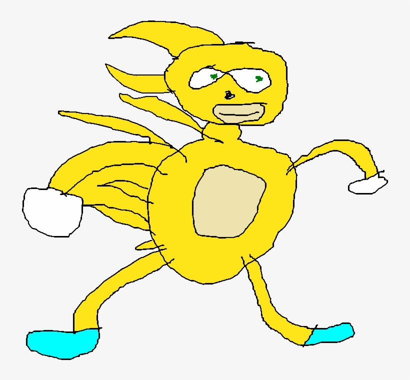 Super Sanic - Super Sanic The Hedgehog - Free Transparent PNG Download ...