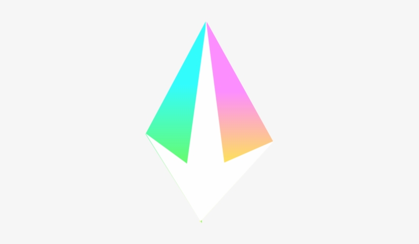 Rainbow Flame - Triangle - Free Transparent PNG Download - PNGkey