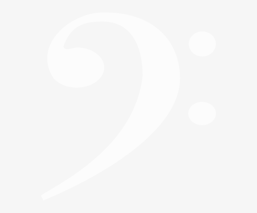 White Bass Clef Transparent - Free Transparent PNG Download - PNGkey