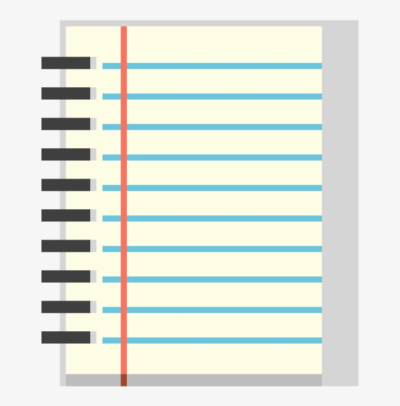 Free Spiral Notebook Clip Art - Newbridge Silverware Chic To Chic Pink ...