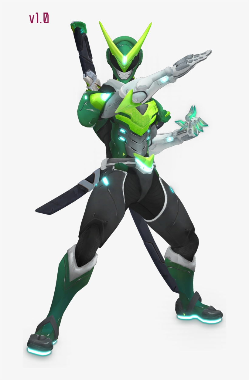 Genji Download By Togekisspika35 - Genji Sentai Skin Png - Free ...