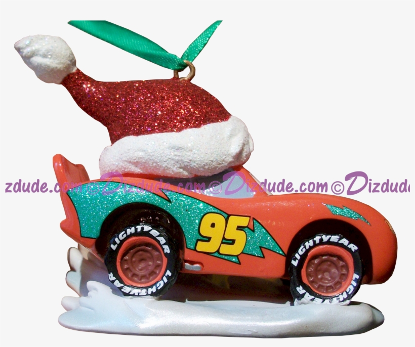 Side Of The Disney Pixar "cars" Lightning Mcqueen Christmas - Lighting ...