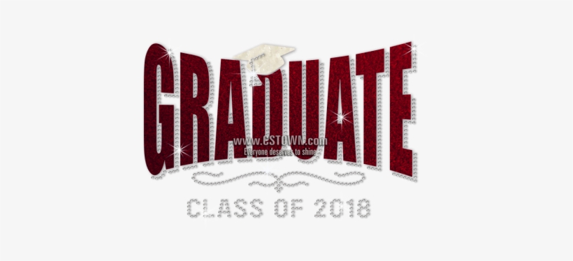 Stock Glitter Graduate Class Of 2018 Crystal Design - Label - Free ...