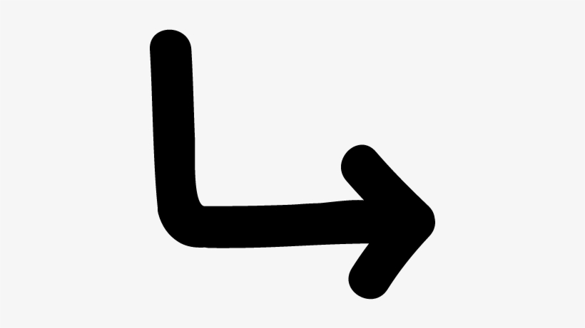 Jump Hand Drawn Arrow Vector - Icon - Free Transparent PNG Download ...