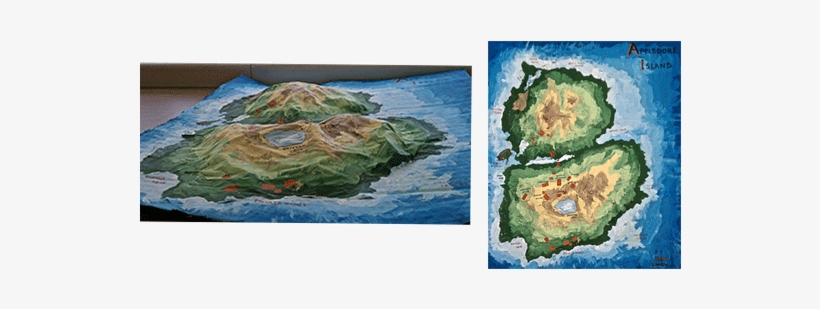 As - Relief Map Of Island - Free Transparent PNG Download - PNGkey