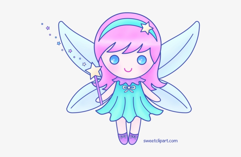 Black And White Fairy Clipart